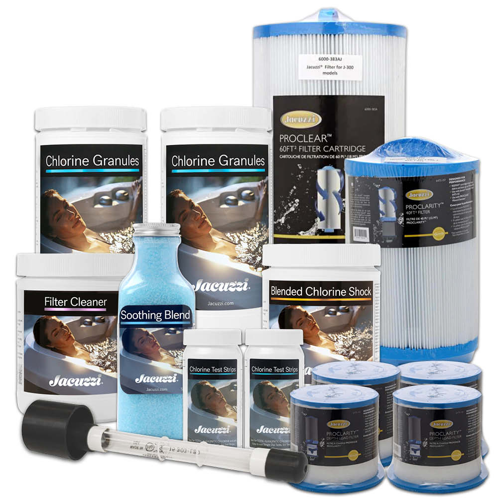 Hot Tub Maintenance Bundle Kits | Jacuzzi® Spa & Bath Official Store