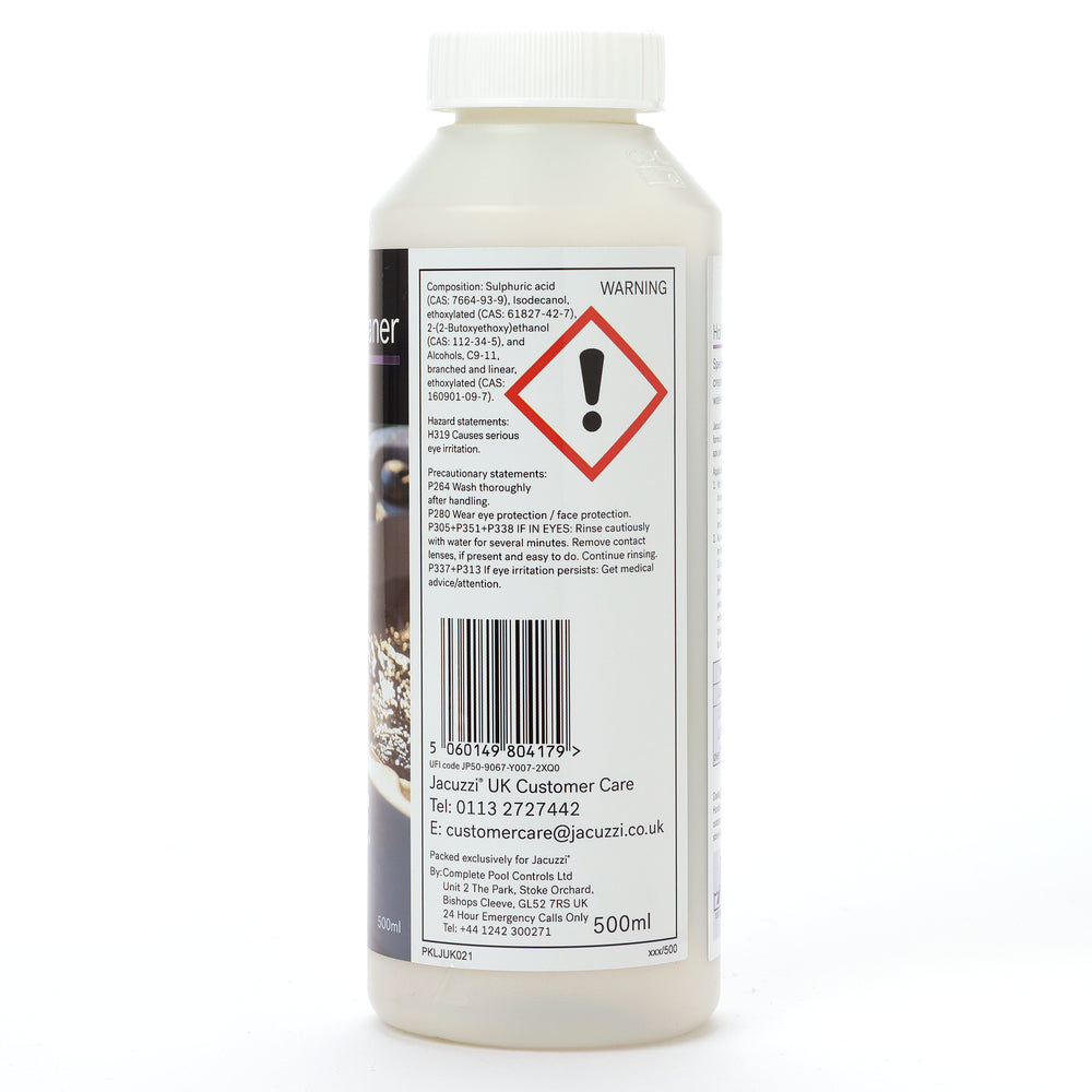Jacuzzi® Hot Tub Pipe Cleaner - 500ML – Jacuzzi® Spa & Bath